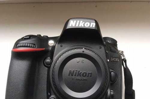 Зеркальный фотоаппарат Nikon d610 пробег 36k