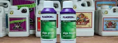Комплект удобрений Plagron Alga (grow+bloom) 100мл