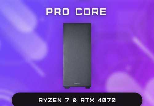 «Intermediate core» пк ryzen 7 5700x3D/ RTX 4070/3