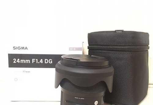 Объектив Sigma 24 mm f 1.4 DG HSM Art Nikon