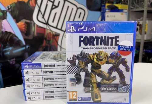 Fortnite transformers pack ps4 диск (русский)