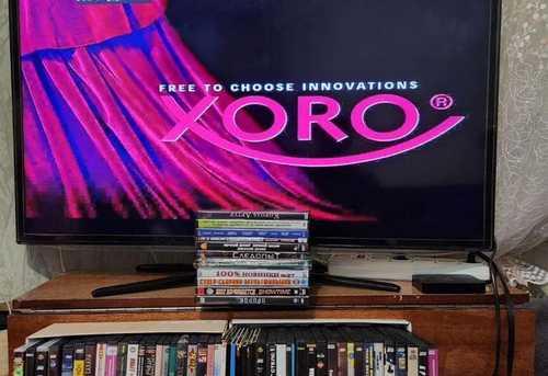 DVD-плеер Xoro HSD 202 с домашней коллекцией DVD