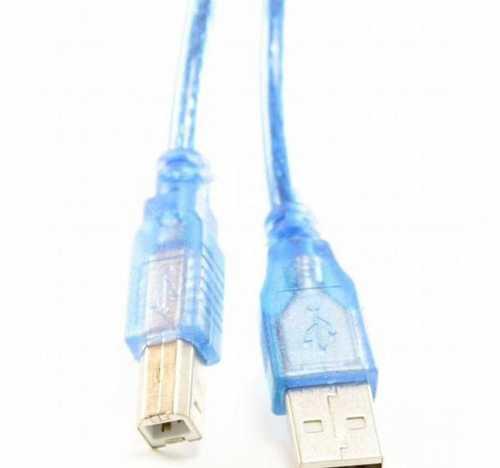 USB Кабель (USB 2.0 - А-В) 1,5м в оплетке, с фильт