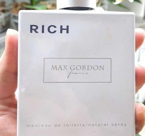Max Gordon Rich мужская туалетная вода