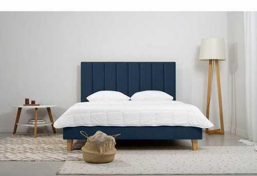 Кровать Скаун 160 Velvet Blue