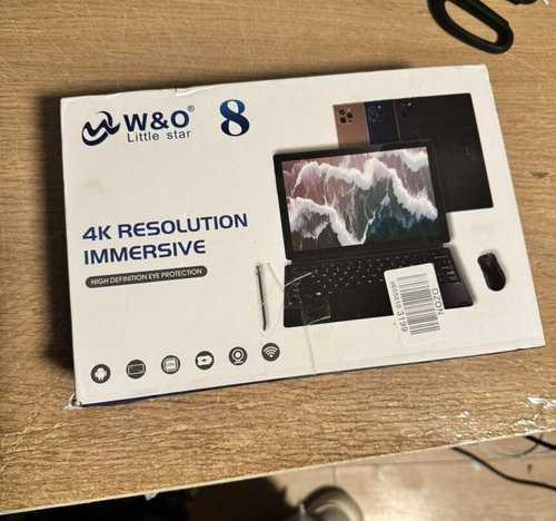 Планшет с клавиатурой w&o 8, 9