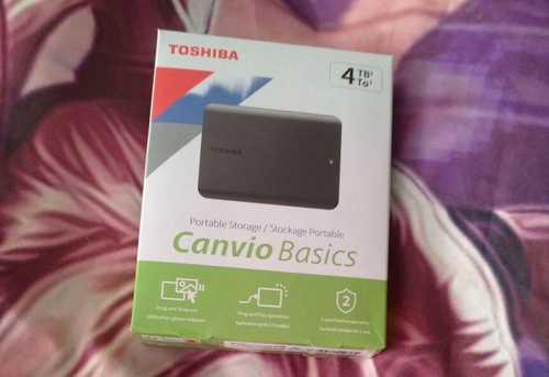 Внешний HDD 4TB Toshiba Canvio Basics