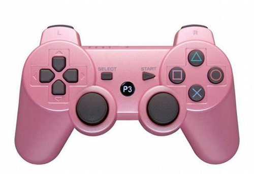 Беспроводной геймпад для PS3 (розовый)