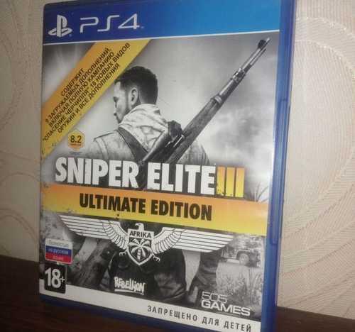 Sniper elite 3 ultimate edition ps4