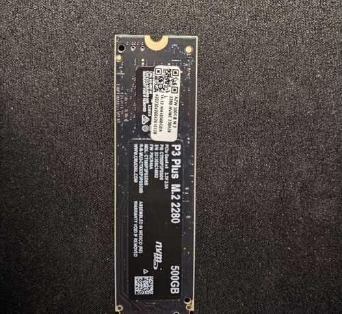 SSD nvme M.2 500 Гб Crucial PCIe-4.0