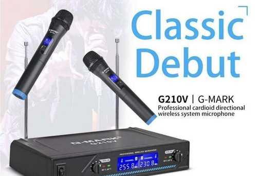 Радиосистема микрофоны G-Mark G210V