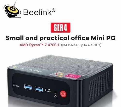 Mini PC Beelink SER4 Ryzen7 4700U 16/512Gb