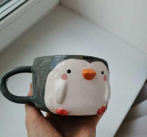 Кружка из глины