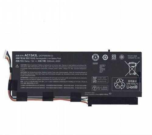 Аккумулятор для Acer Aspire P3 7.6V 5280mAh 40Wh