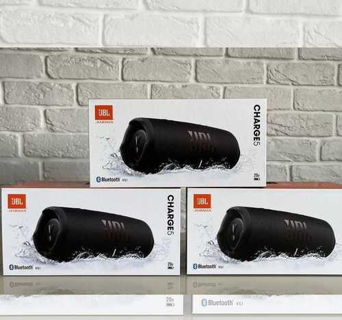 Колонка JBL charge 5 чёрная