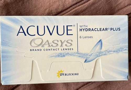 Линзы контактные acuvue oasys двухнедельные -2,00