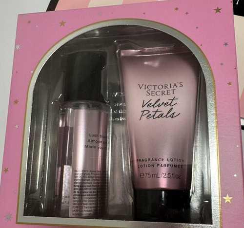 Набор Victoria secret лосьон /мист Velvet petals