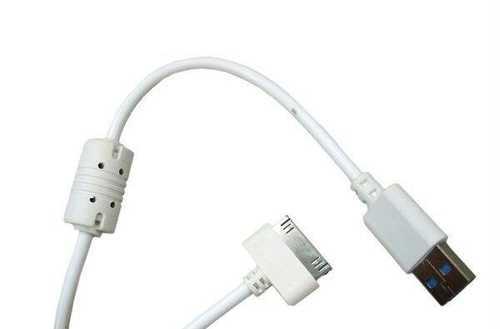 Data-кабель USB для iPhone 4/4S/4C 1.5m. PS-93 фер