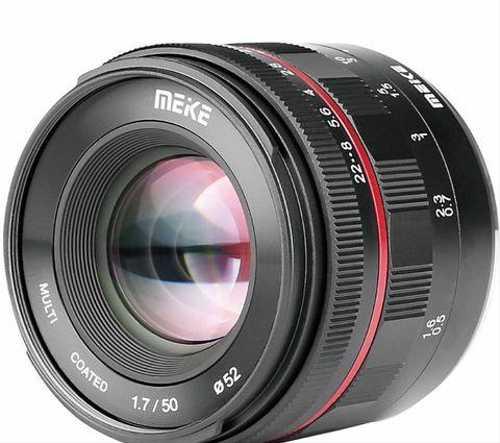 Объектив Meike MK-50mm f/1.7 для Sony E-mount