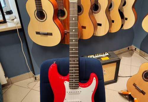 Электрогитара fender squier MM stratocaster RED