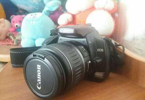 Зеркальный фотоаппарат Canon еos 400D