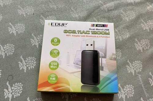 USB Wi-Fi адаптер edup 1200 Мбит/с RTL8822BU Bluet