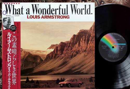 Louis Armstrong – What A Wonderful World Japan v2