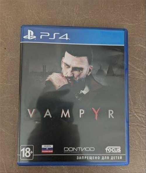 Игра Vampyr для ps4