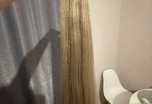 Хвост волосы на резинке