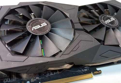 Видеокарта Asus Strix RX570 4GB б/у 1мес (новая)