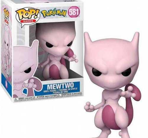 Фигурка Funko POP Games. Pokemon: Mewtwo Mewtu 581