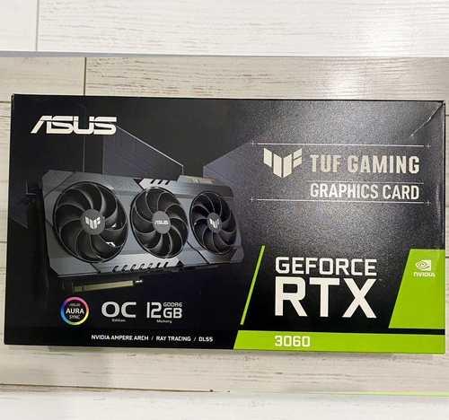 Видеокарта asus rtx 3060 12gb tuf gaming