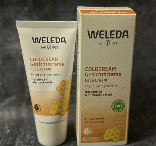 Weleda coldcream крем защитный