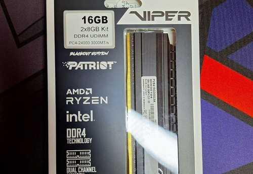 Оперативная память ddr4 16gb patriot viper