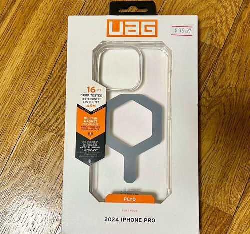 Новый чехол UAG Plyo для iPhone 16 Pro