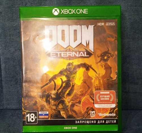 Doom eternal xbox диск