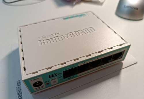 Маршрутизатор Mikrotik hEX lite (RB750r2)