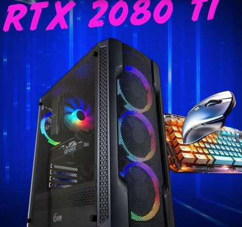 Игровой пк / RTX 2080 TI / RTX 3060 TI / i7