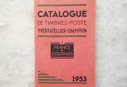 Каталог Почтовые марки Yvert & Tellier-Champion