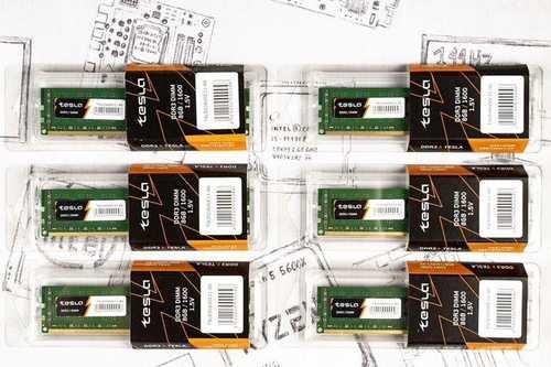 Оперативная память dimm DDR3 tesla 8Gb 1600Mhz