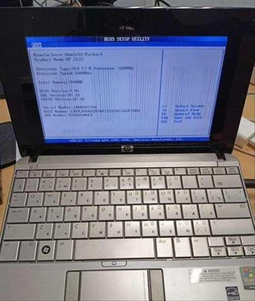 Ноутбук HP 2133 mini