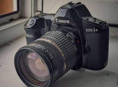 Canon EOS 1N с объективом Tamron 28-75 f/2.8