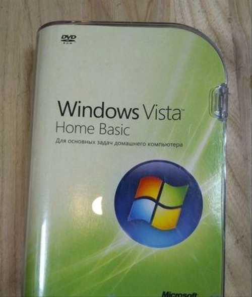 Windows Vista Home Basic 32bit BOX лицензия