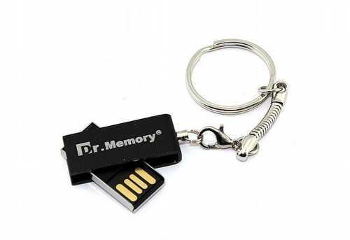 Флешка USB Dr. Memory 005 8Гб, USB 2.0, серебро