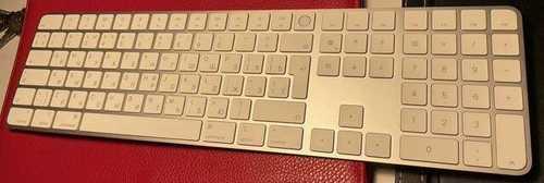 Клавиатура apple keyboard с touch id
