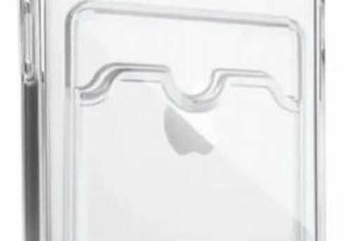 Накладка силикон для iPhone 12 mini c отделом для