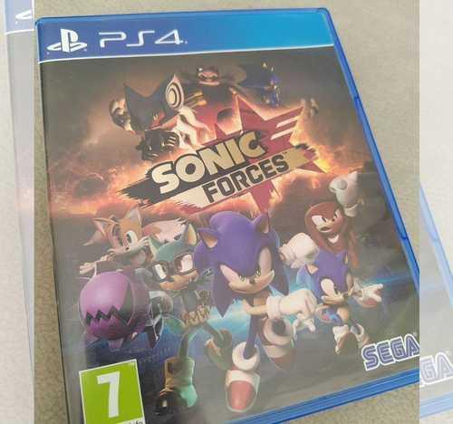 Sonic forces ps4 (диск)