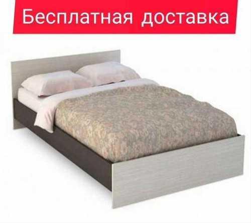 Кровать двухспальная 140 200 бася кр 557