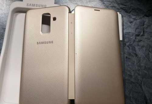 Чехол-книжка для Samsung Galaxy A6+