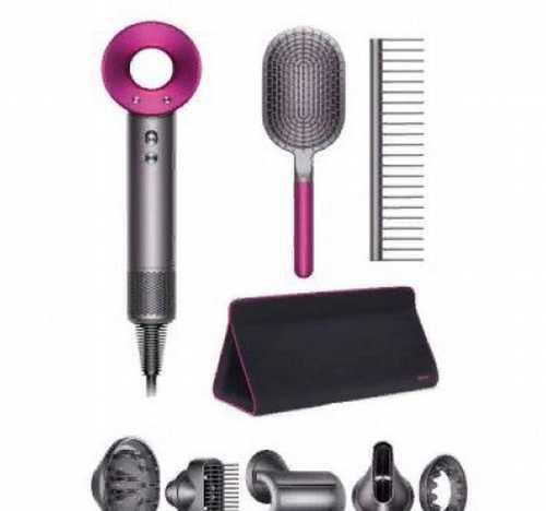 Dyson Hair Dryer HD07 с 5 насадками в дорожном чех